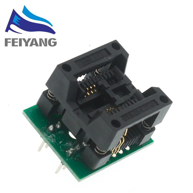 อะแดปเตอร์ซ็อกเก็ตโปรแกรมเมอร์ SOP16 เป็น DIP8 Wide-body Seat Wide ...