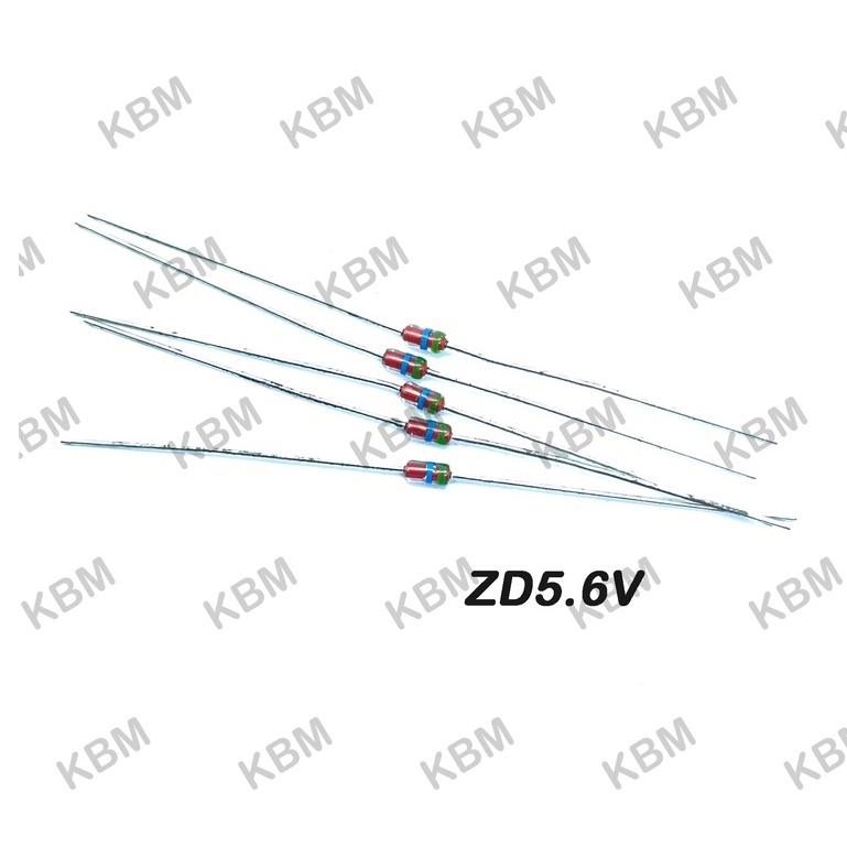 Zener diode (ซีเนอร์ไดโอด) ZD5.6V 1N4734A 1W ZD5.6V 1N5232 ZD5.6V ...