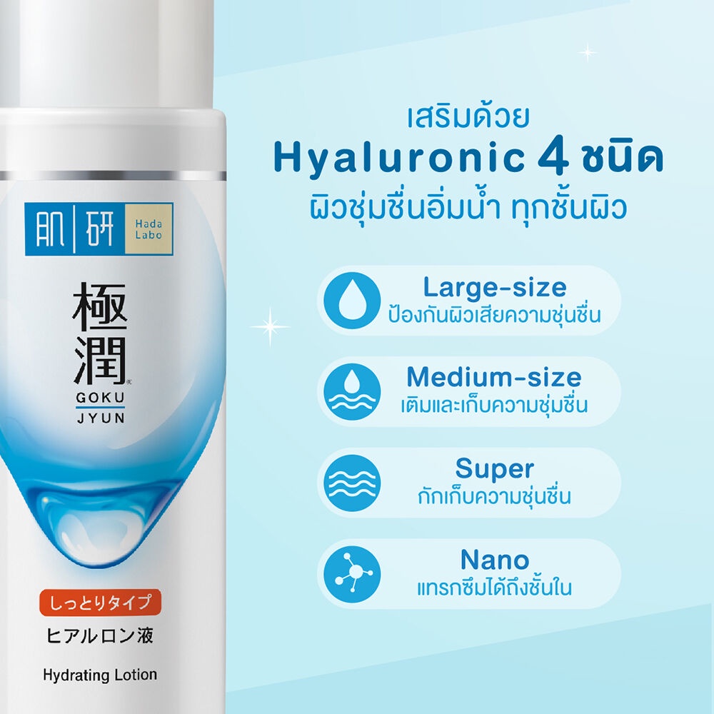 Hada Labo Super Hyaluronic Acid Hydrating Lotion Rich 170ml โลชั่นบำรุง ...