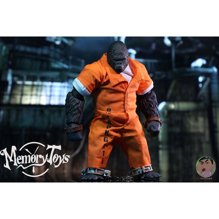MEMORY TOYS 1/12 MR.G Prison Uniform Gorilla Action figure | Shopee ...