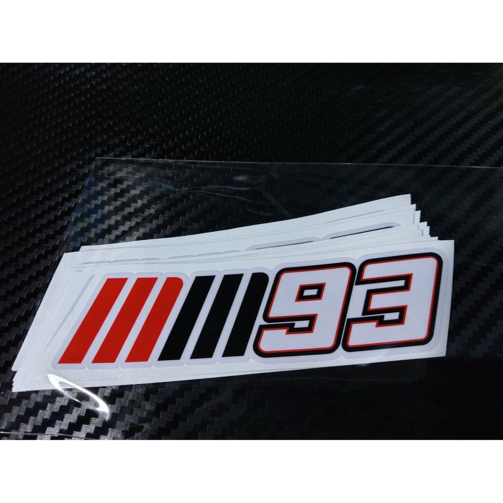 สติ๊กเกอร์ #93 Marc Marquez (3M) สติ๊กเอร์บิ๊กไบค์ สติ๊กเกอร์มอไซค์ ...