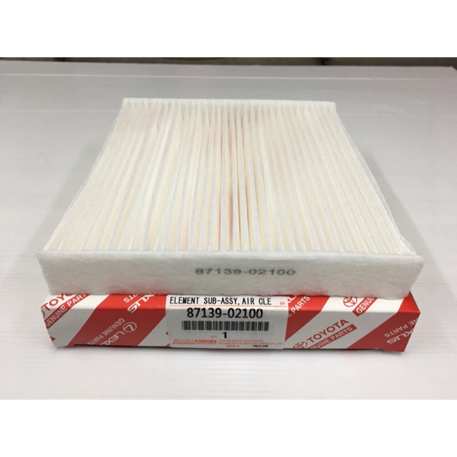 แท้ !!! ไส้กรองแอร์ Toyota Altis Yaris New Vigo Camry , ตัว ถี่ , Denso ...