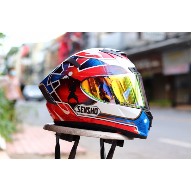 หมวกกันน็อคเต็มใบ sensho | Shopee Thailand