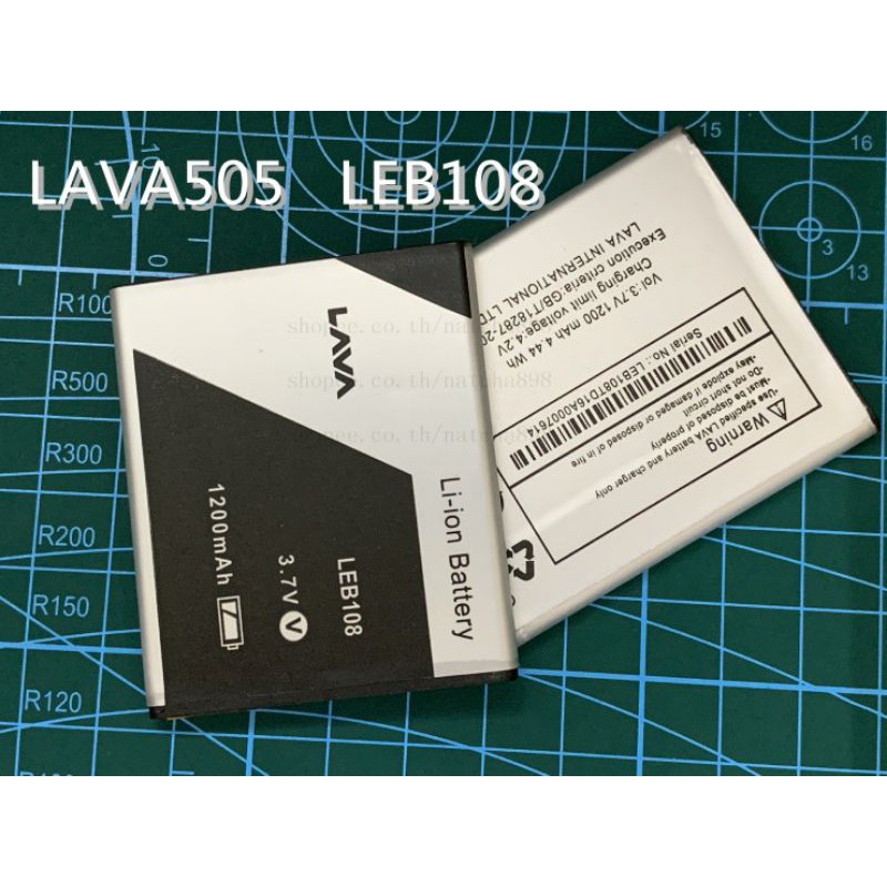 BatteryAISแบตเตอรี่AISLavaIris505/515 LEB108Battery แบต lava 505/ lava ...