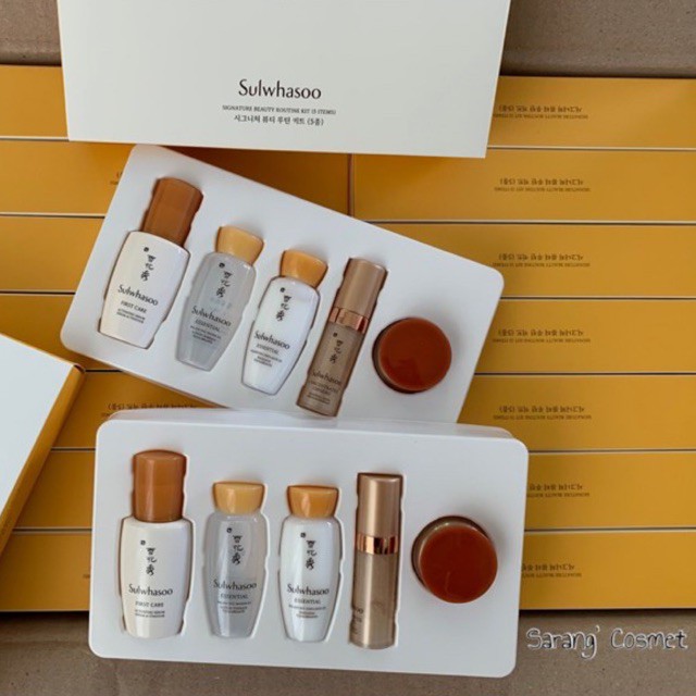 [พร้อมส่ง/ของแท้] Sulwhasoo Set Basic Kit (5items)เซตสกินแคร์สุดคุ้ม ...