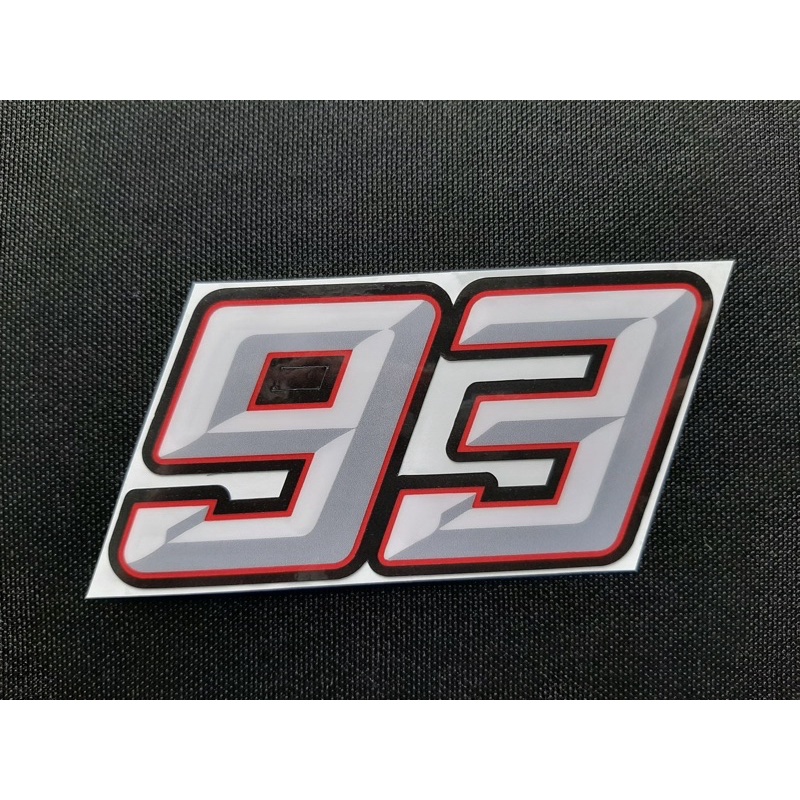 สติกเกอร์ #93 Marc Marquez (3M) สติกเกอร์บิ๊กไบค์ สติกเกอร์มอเตอร์ไซค์ ...