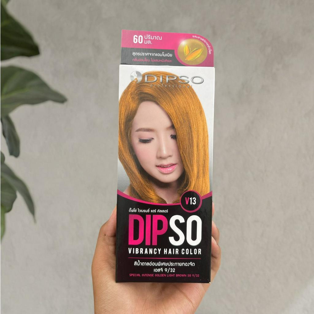 Dipso ดิ๊พโซ่ ไวเบรนซี่ แฮร์ คัลเลอร์ ผลิตภัณฑ์เปลี่ยนสีผม | Shopee ...