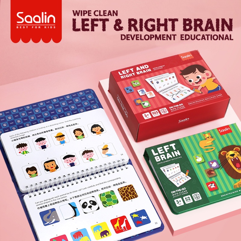 Saalin Left & Right Brain ของเล่นฝึกสมองซีกซ้ายและขวา | ของเล่นเสริม ...