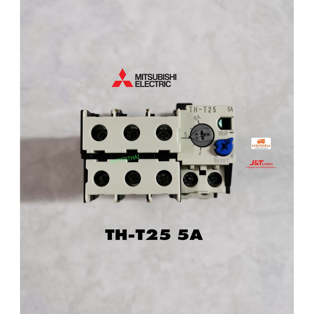 MITSUBISHI Overload Relay TH-T25 (ใช้กับ S-T21, S-T25) เลือกแอมป์ได้ ...