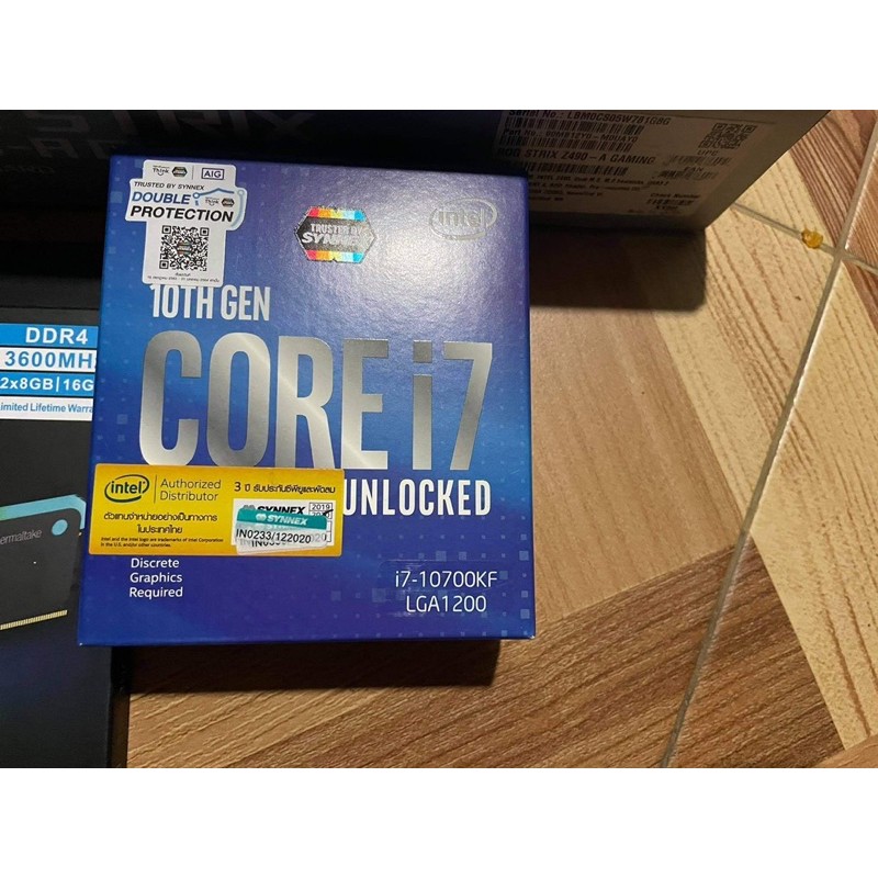Intel Core i7 - 10700KF Series i7(สินค้ามือ1) | Shopee Thailand