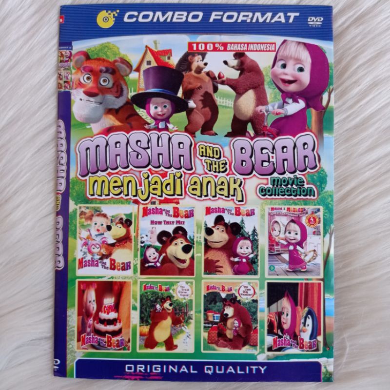 แผ่น DVD เพลง Masha AND THE Bear's Complete Collection (hrg perpcs ...
