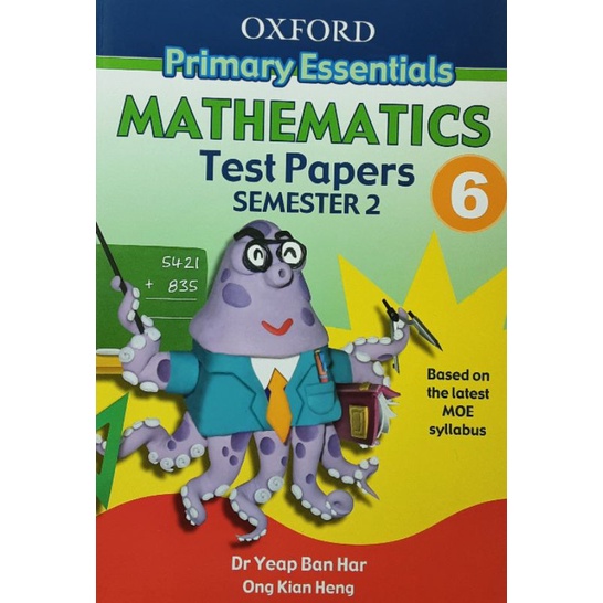 Oxford Primary Essentials Mathematics Test Papers 6#ข้อสอบวิชา ...