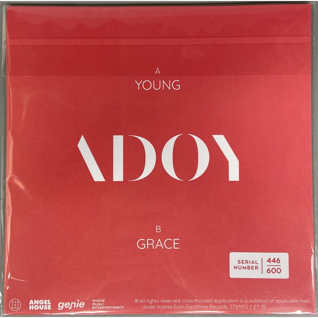 แผ่นเสียง ADOY: YOUNG Vinyl 7 นิ้ว ใหม่ ซิล SS | Shopee Thailand