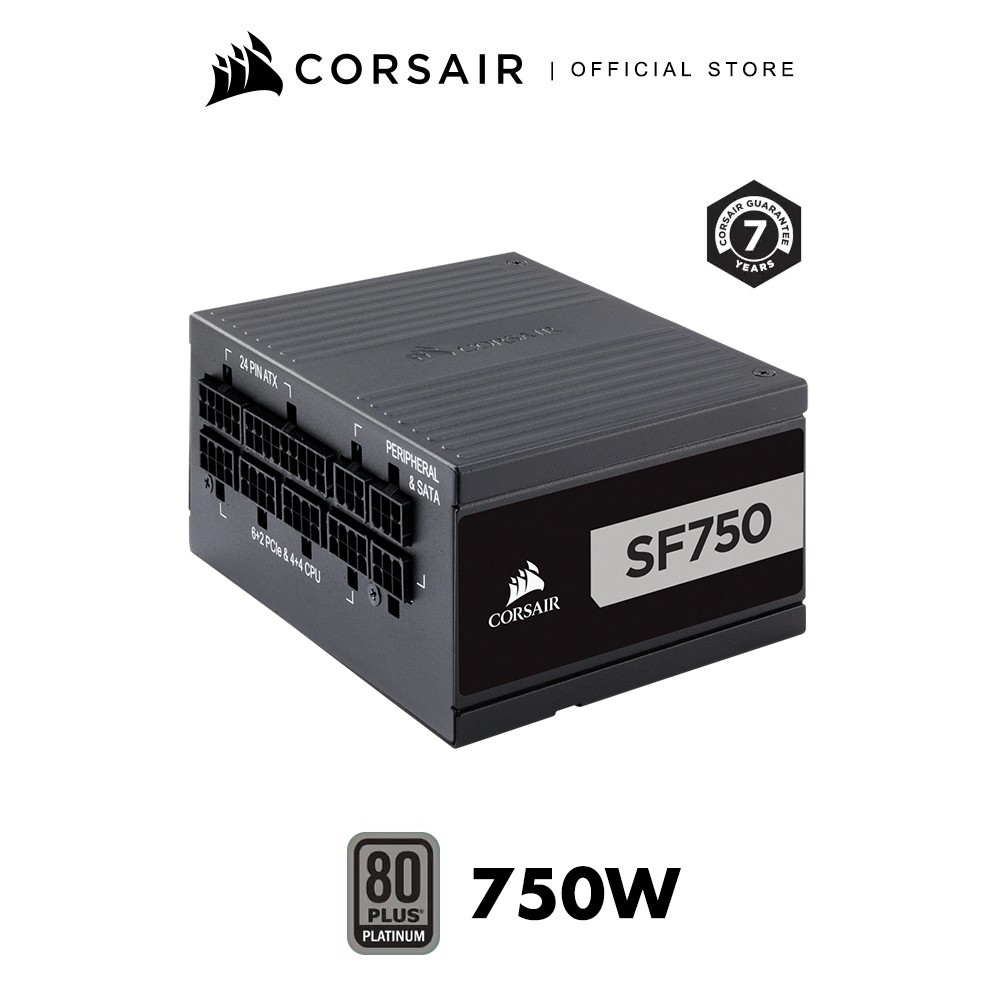 CORSAIR SF Series™ SF600 / SF750 — 80 PLUS® Platinum Certified High Performance SFX PSU | Shopee ...