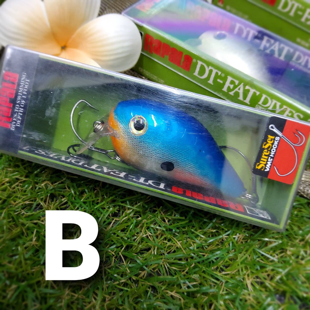 เหยื่อปลอม RAPALA DT-FAT สำหรับตกปลา | Shopee Thailand
