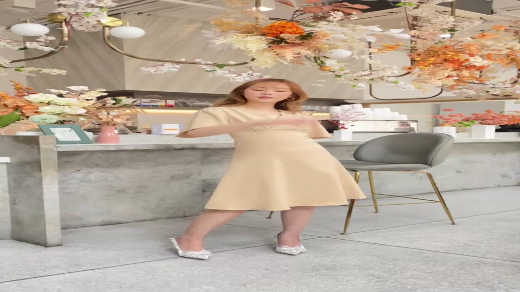 G088 มาแล้วค่า ชุดเดรสคอหยัก + เชือก ใส่ได้หลายโอกาส เพื่อนเจ้าสาว งาน ...