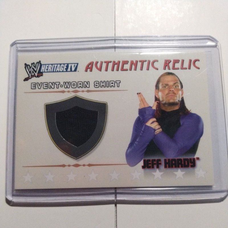 การ์ด มวยปล้ำ Jeff Hardy : WWE Card : Topps : ชิ้นส่วนชุด | Shopee Thailand