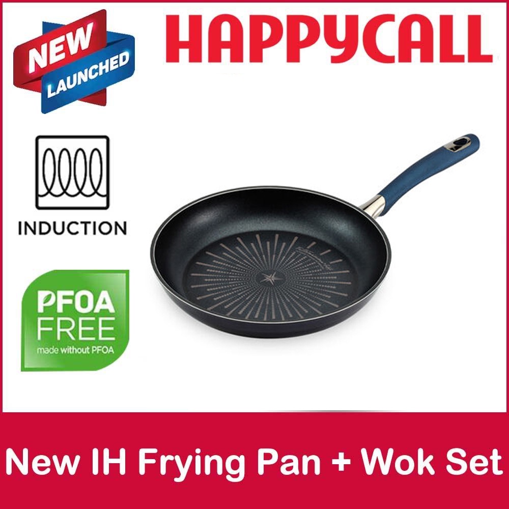 Happycall Nonstick Classic Titanium Induction IH Frying Pan 30cm | Shopee Thailand