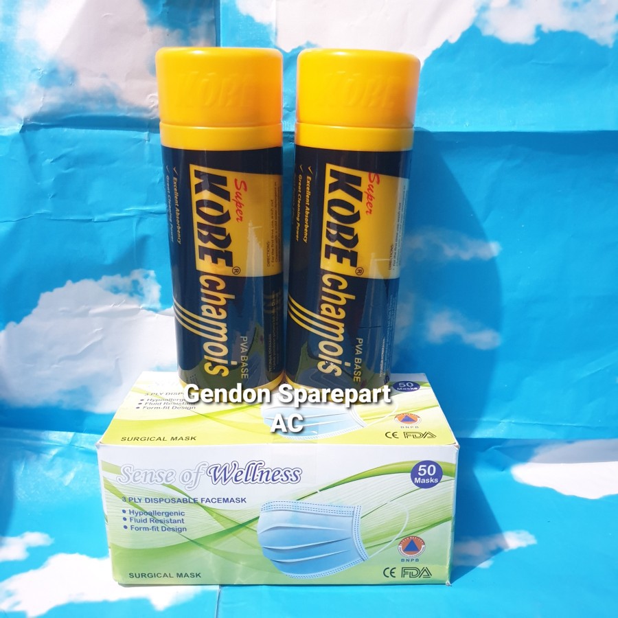 2 ชิ้น KANEBO SUPER KOBE (43X32 CM) + หน้ากาก 1 กล่อง | Shopee Thailand