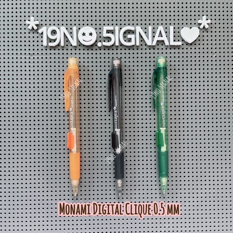 ดินสอกด ขนาด 0.5 มม. : Monami MP Digital Clique | Shopee Thailand
