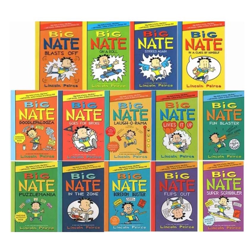 Big Nate (14 เล่ม) Paperback หนังสือภาษาอังกฤษสำหรับเด็ก | Shopee Thailand