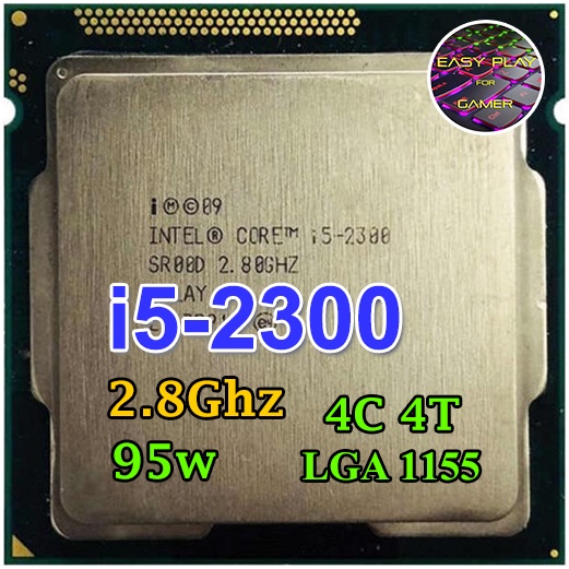 ⚡️CPU Intel Core i5-2300 2.8 GHz 4คอ4เทรด 95W LGA 1155 ฟรีซิลิโคลน1ซอง ...