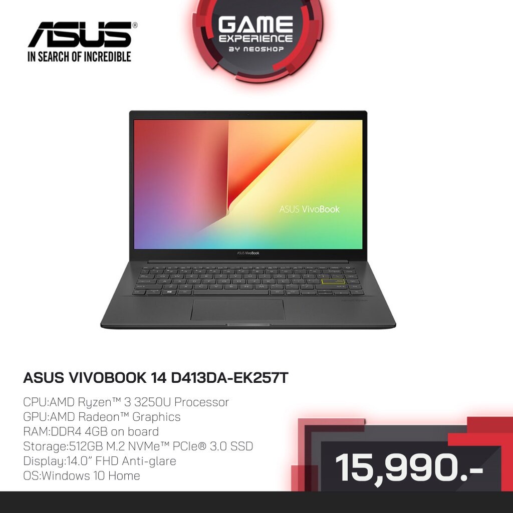 Asus VivoBook 14 D413DA-EK257T by Neoshop | Shopee Thailand
