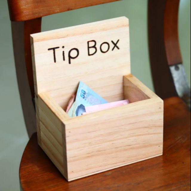 Tip Box ทิปบ็อก ถาดใส่เงิน | Shopee Thailand