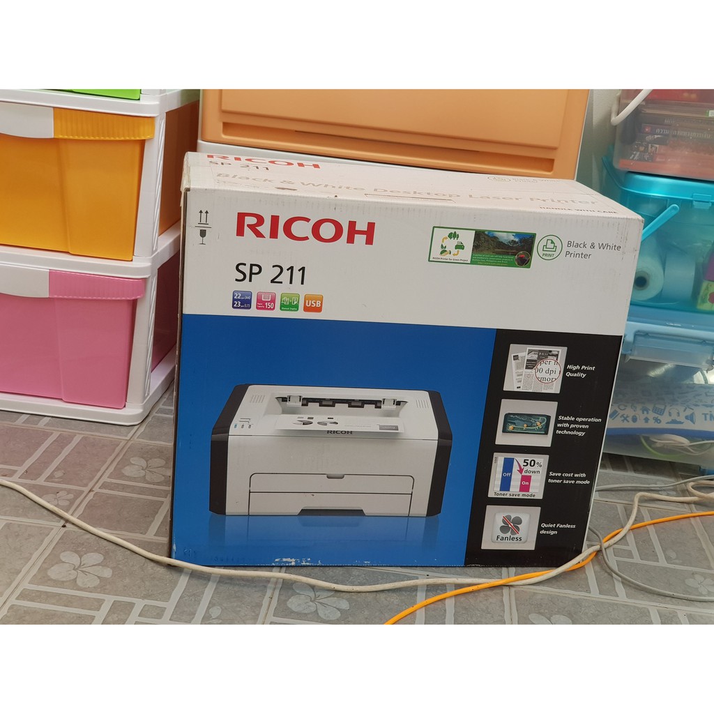 ปริ้น laser RICOH SP 211 | Shopee Thailand