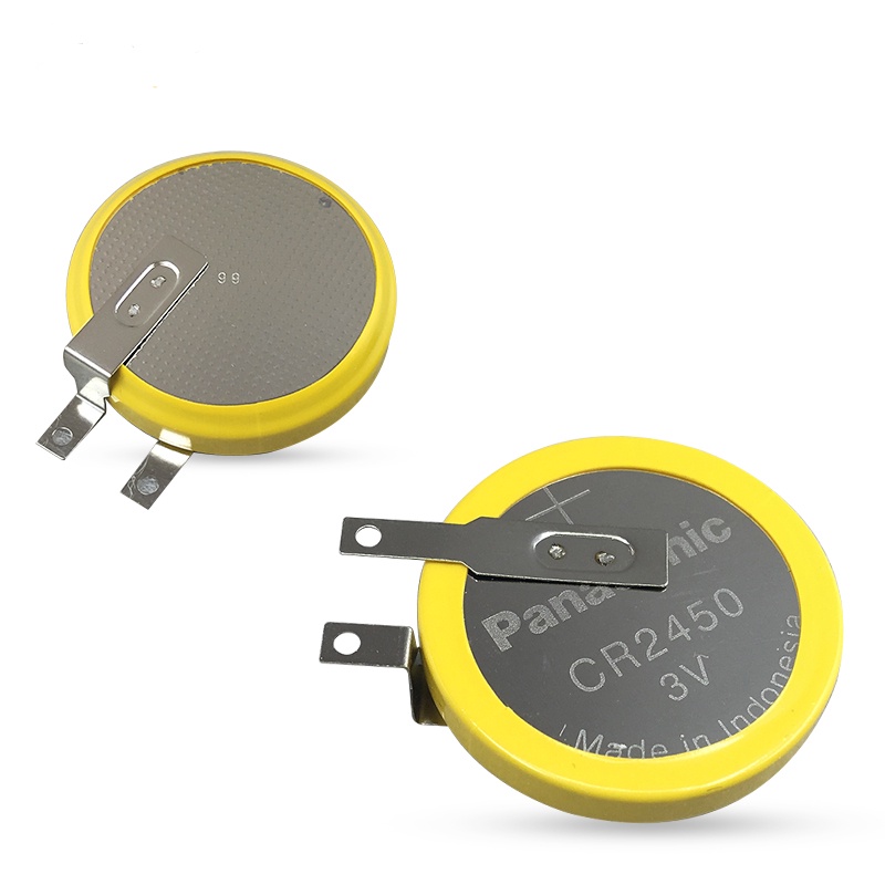 2pcs/lot Panasonic CR2450 CR 2450 3V Lithium Battery rice cooker tire ...