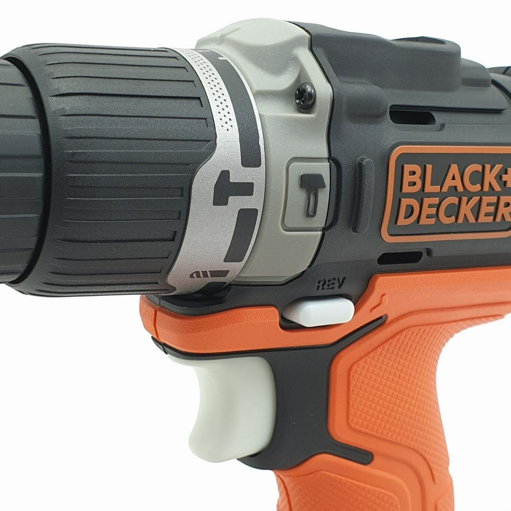 Bighot BLACK AND DECKER สว่านไร้สาย 12V. GO PAK สีส้ม-ดำ BDCHD12US1-B1 ...