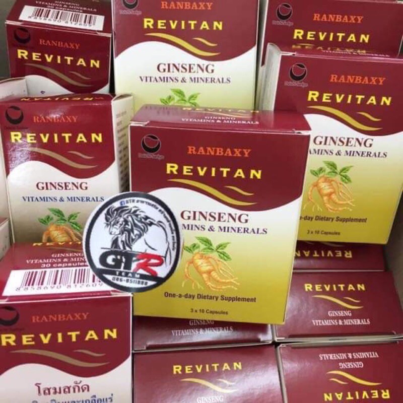 Revitan วิตามิน เกลือแร่ ผสมโสม | Shopee Thailand