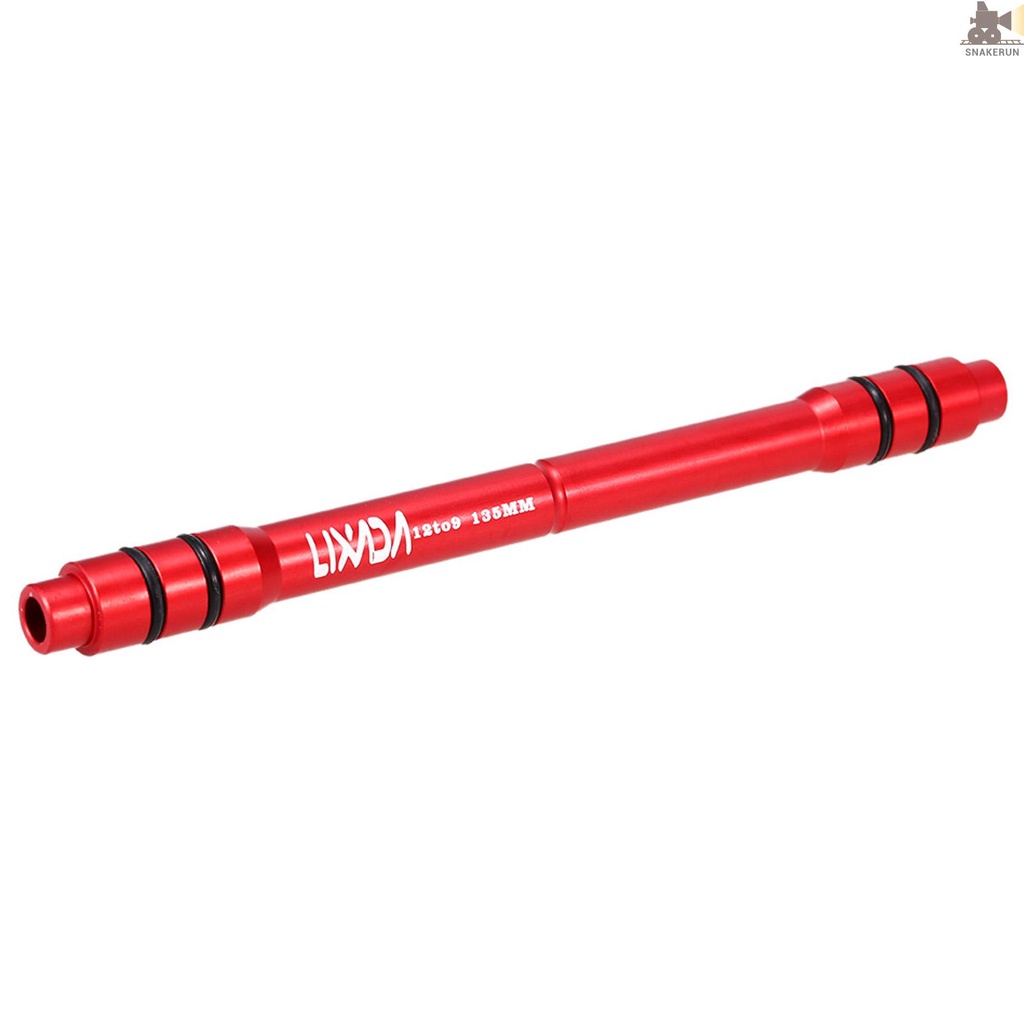 SNKE Lixada 12mm to 9mm QR Adapter MTB Bike Thru Axle Hub Quick Release ...