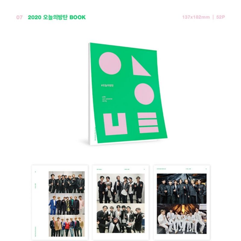 สติ๊กเกอร์แสตมป์ Bts MEMO 2020 + 2020ONEUL PHOTOBOOK | Shopee Thailand
