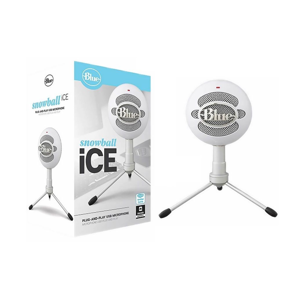 Blue 988-000070 Snowball iCE USB Condenser Microphone for PC and Mac ...
