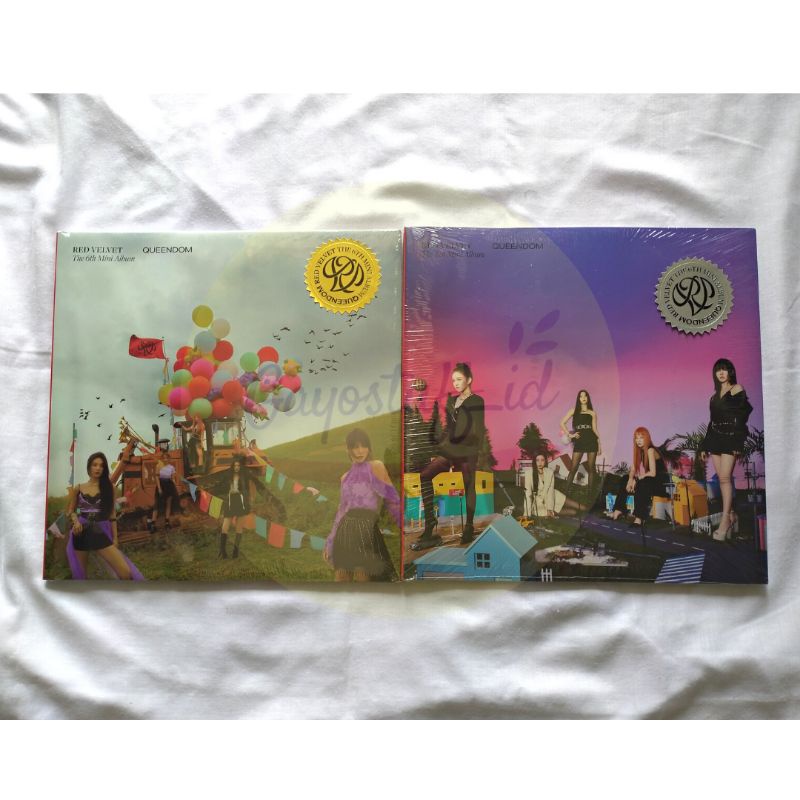 RED VELVET QUEENDOM QUEENS VER ALBUM + โปสเตอร์ม้วน | Shopee Thailand