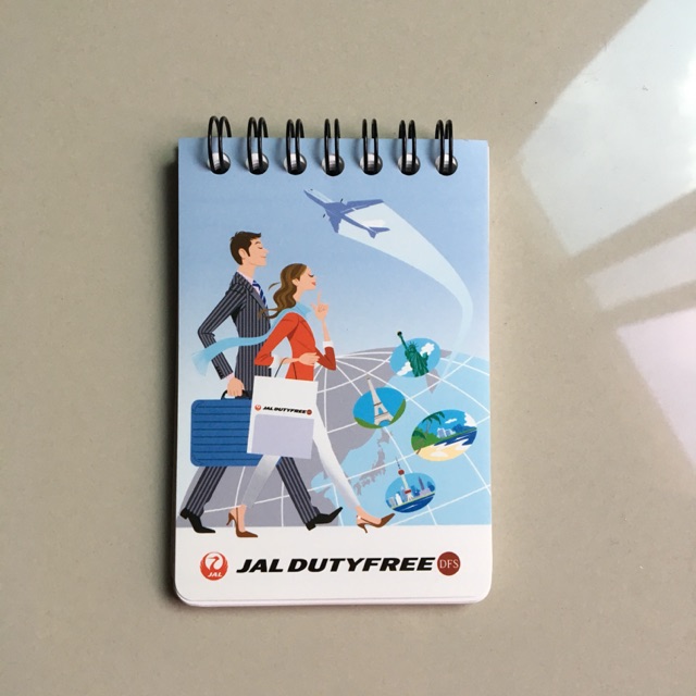 สมุดจดเล่มเล็กแบบพกพา Jal Duty Free | Shopee Thailand