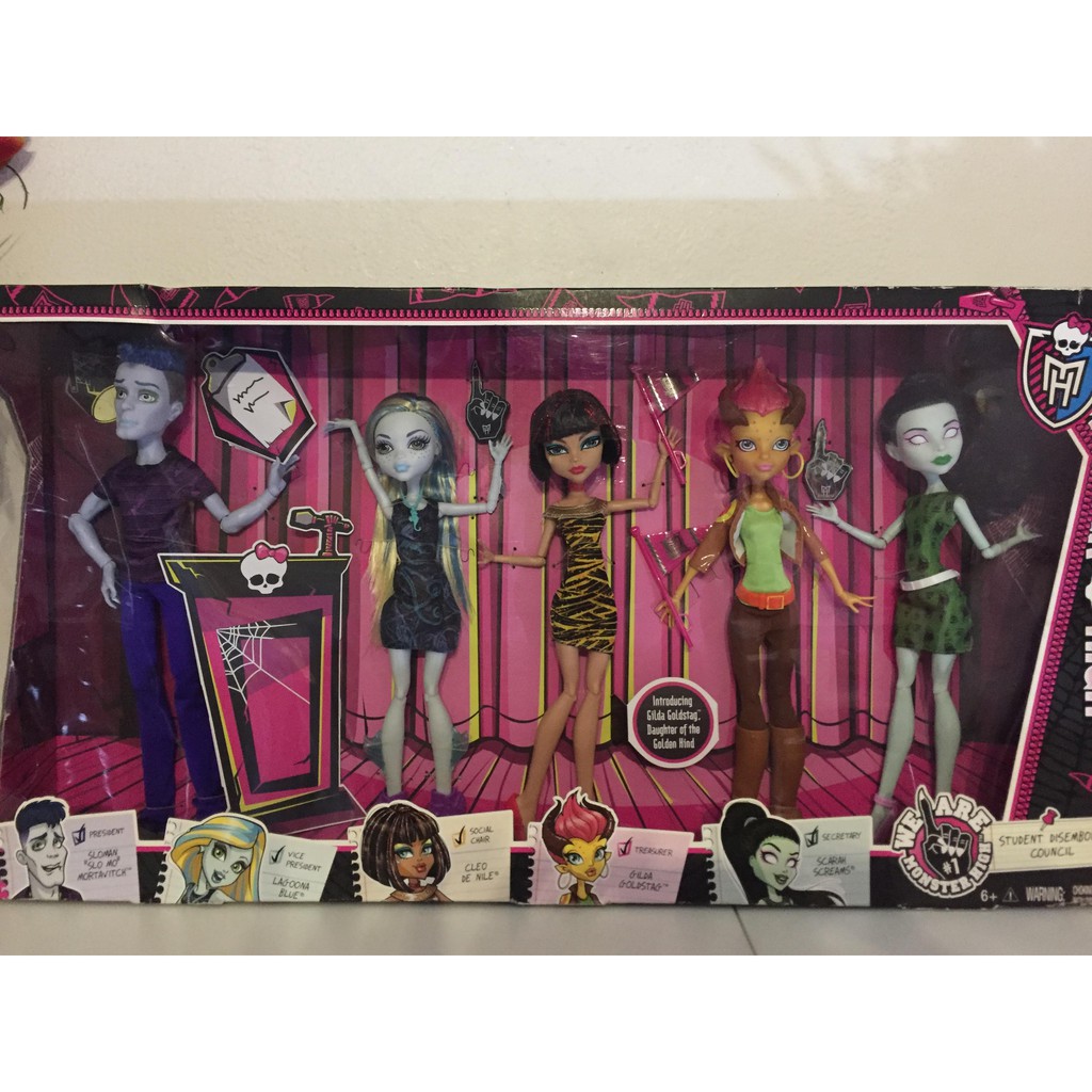 ตุ๊กตามอนสเตอร์ไฮ We are Monster high (set) 5 ตัว | Shopee Thailand