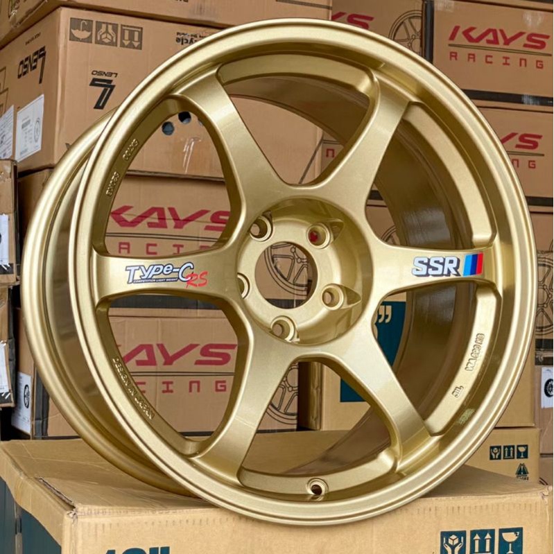 ล้อ SSR Typec RS 18x9.5 et22 5รู114.3 งานไทย BSport ราคา 1 วง | Shopee ...
