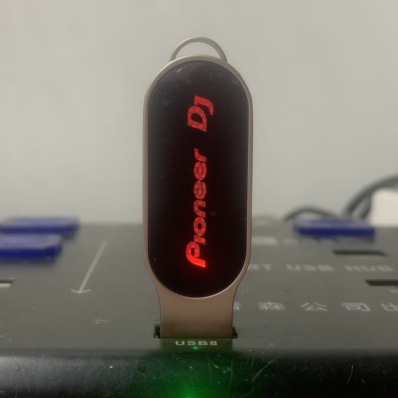 แฟลชไดรฟ์ USB 2.0 ไฟ LED PIONEER DJ 4GB 8GB 16GB 32GB 64GB 128GB 256GB 512GB สําหรับรถยนต์ ...