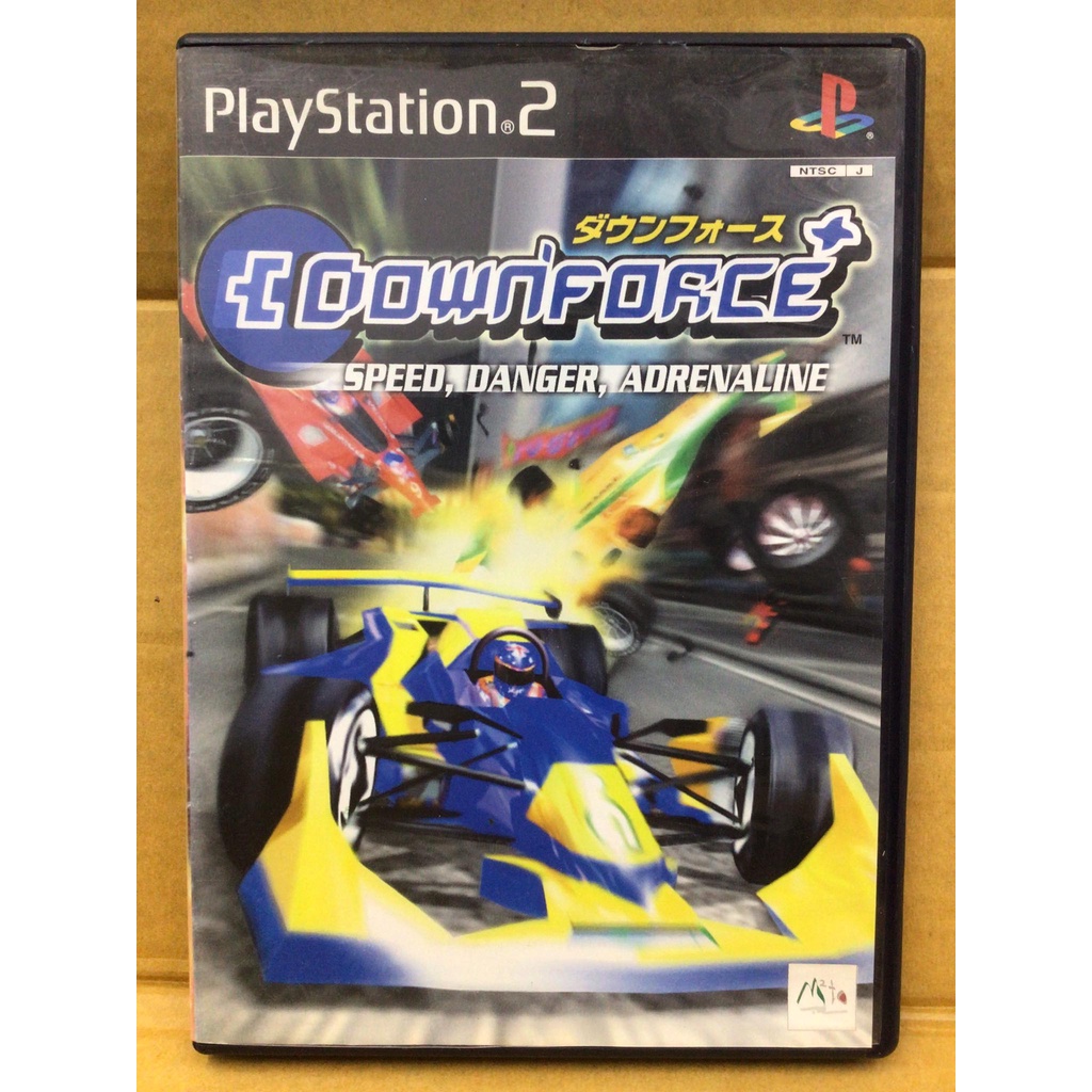 แผ่นแท้ [PS2] Downforce - Speed, Danger, Adrenaline (Japan) (SLPS-20248 ...