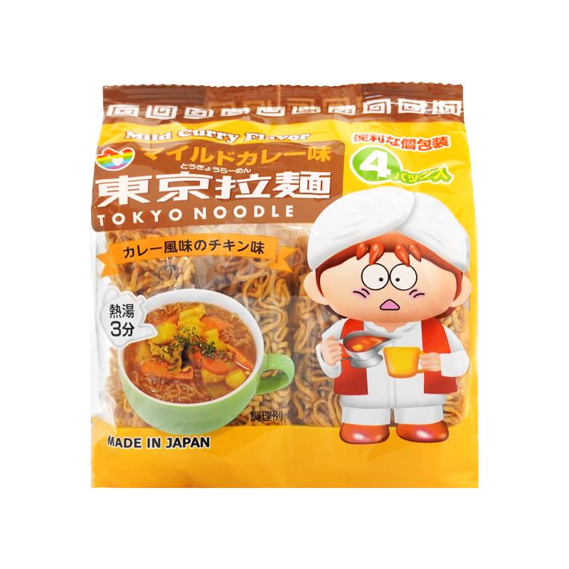 TOKYO MINI INSTANT NOODLE-MILD CURRY (4EA)120G | Shopee Thailand