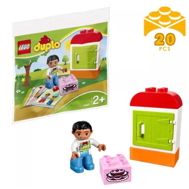 [RARE 2017] L EG O DUPLO : 40267 FIND A PAIR PACK POLYBAG (แบบบรรจุซอง ...