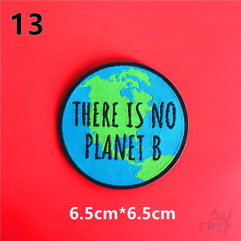Vsco : Outdoor Exploration - There Is No Planet B แผ่นแพทช์ปักลาย ...