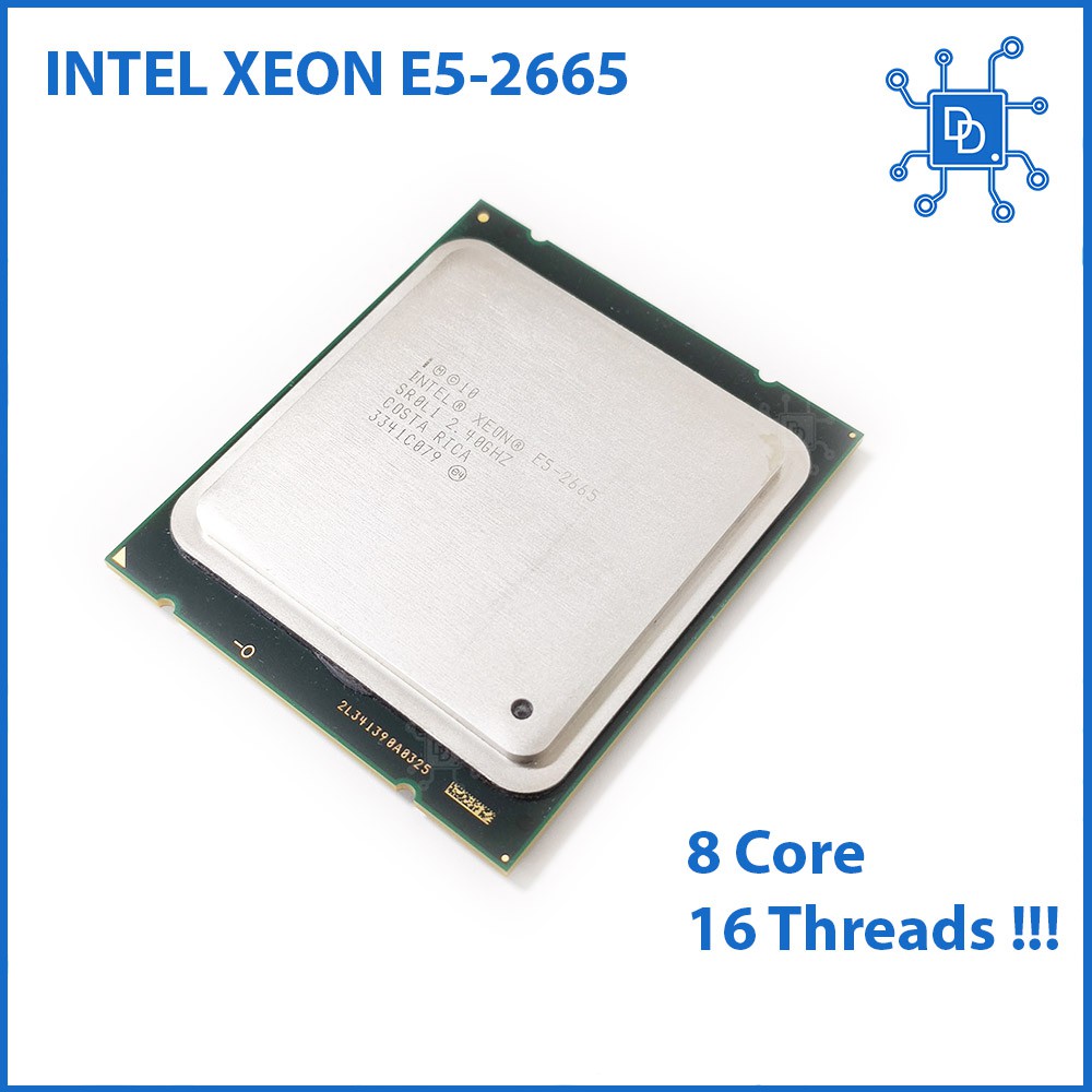 CPU intel XEON E5-2665 8c 16t 2.4GHz for Workstation and server ...