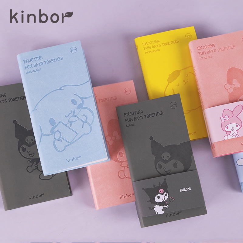 Kinbor Sanrio Series สมุดโน๊ตไดอารี่ ขนาด A7 แบบพกพา สําหรับนักเรียน ...