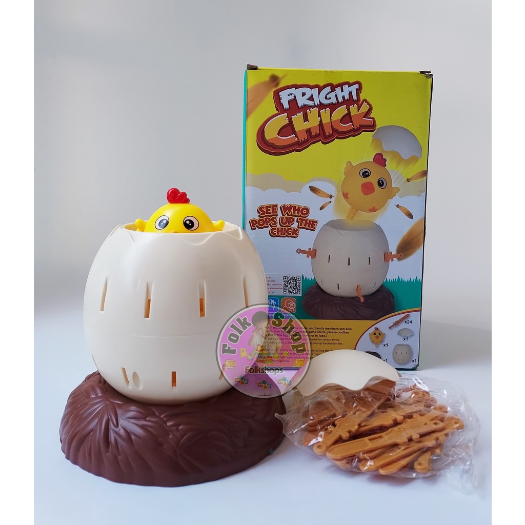 เกมส์ไก่หรรษา ไก่เสียบถัง (Fright Chick) | Shopee Thailand