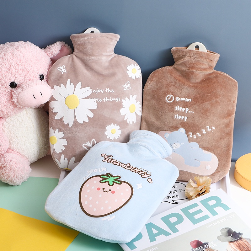 Hot Pad ถุงน้ําผ้า Baldu ครอบคลุมร้อนขวดอุ่น Tuam Senggugt ใช้เตาร้อน ...