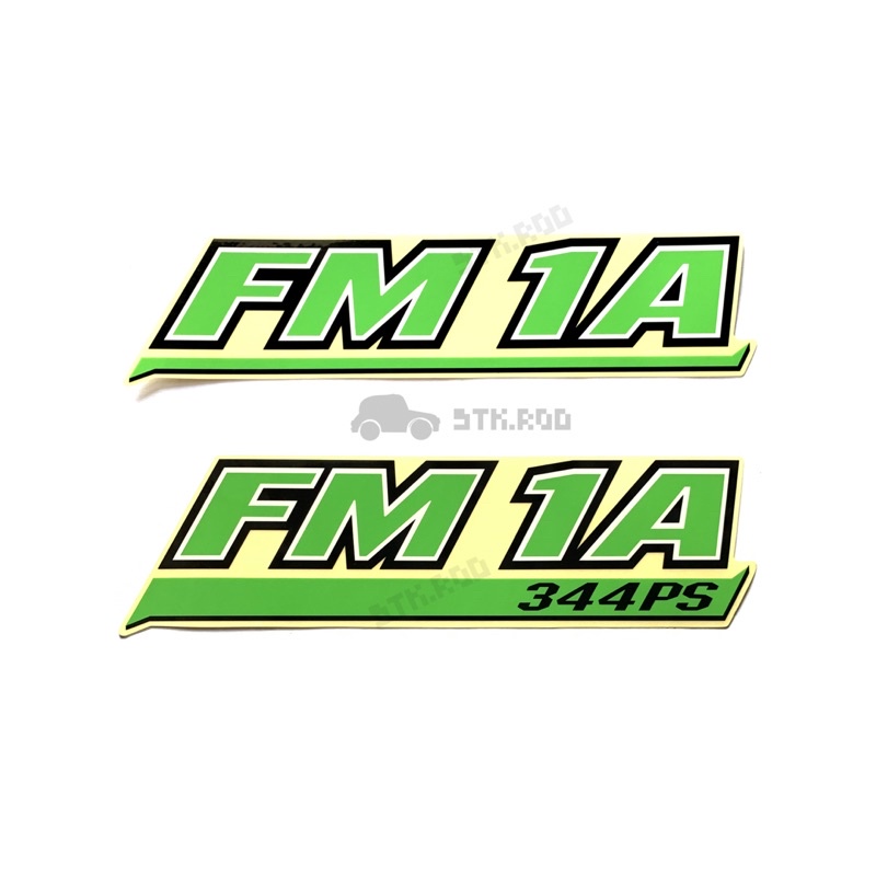 สติ๊กเกอร์ ติดข้างประตู HINO FM1A / FM1A 344PS ฮีโน่ เมก้า ของแท้ HINO ...