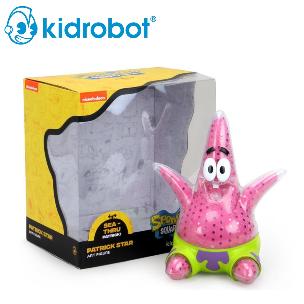(SOLD OUT) KIDROBOT Nickelodeon Patrick Star 8" Art Figure - Original ...